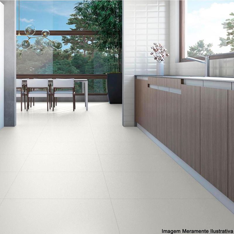 Porcelanato Polido Eliane Materia Calcario "A" 60x60 Retificado - Balaroti