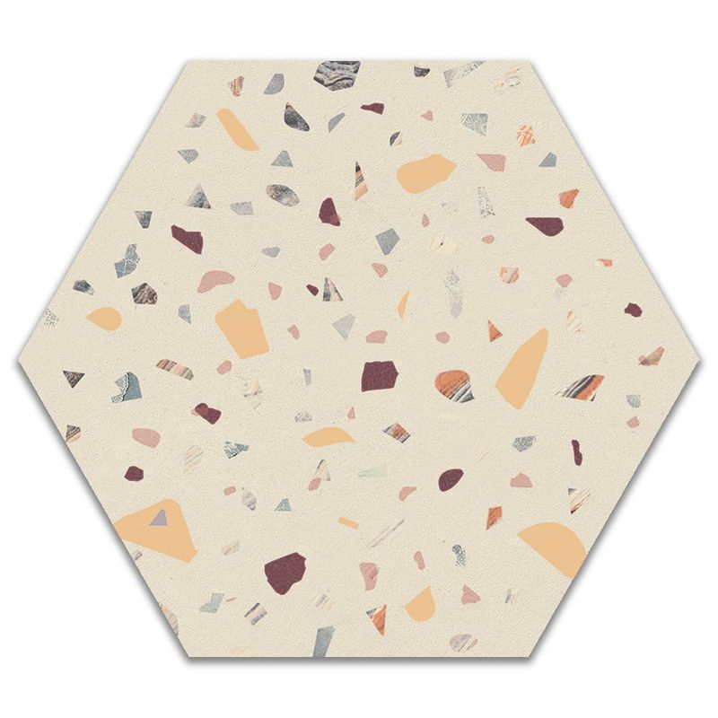 Porcelanato Natural Ceusa Confete Hexa WH Mix "A" 17,4x17,4cm - Balaroti