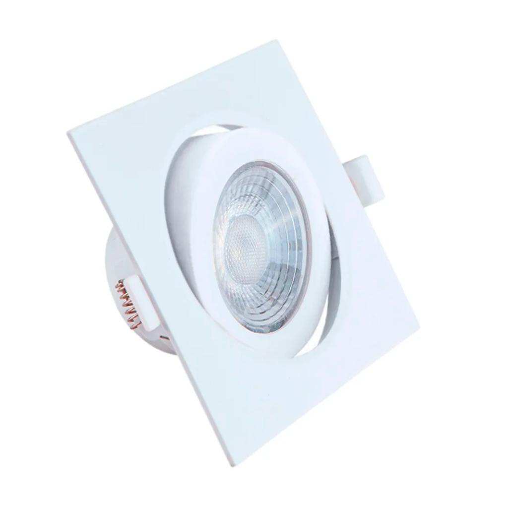 Spot Led PP 10W Embutir 3000K Quadrado 149410027 Startec - Balaroti