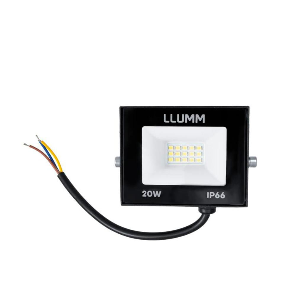 Refletor Deep Led Fit 20w Luz Branca IP66 Preto 100-250VAC ...